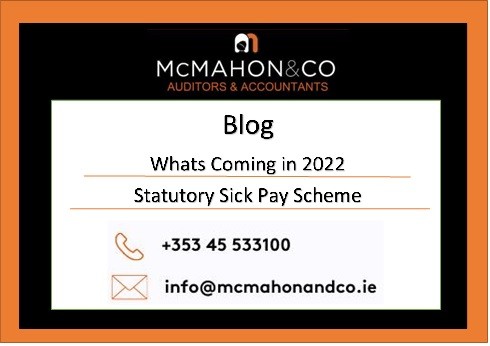 Statutory Sick Pay Scheme for 2022 - McMahon & Co
