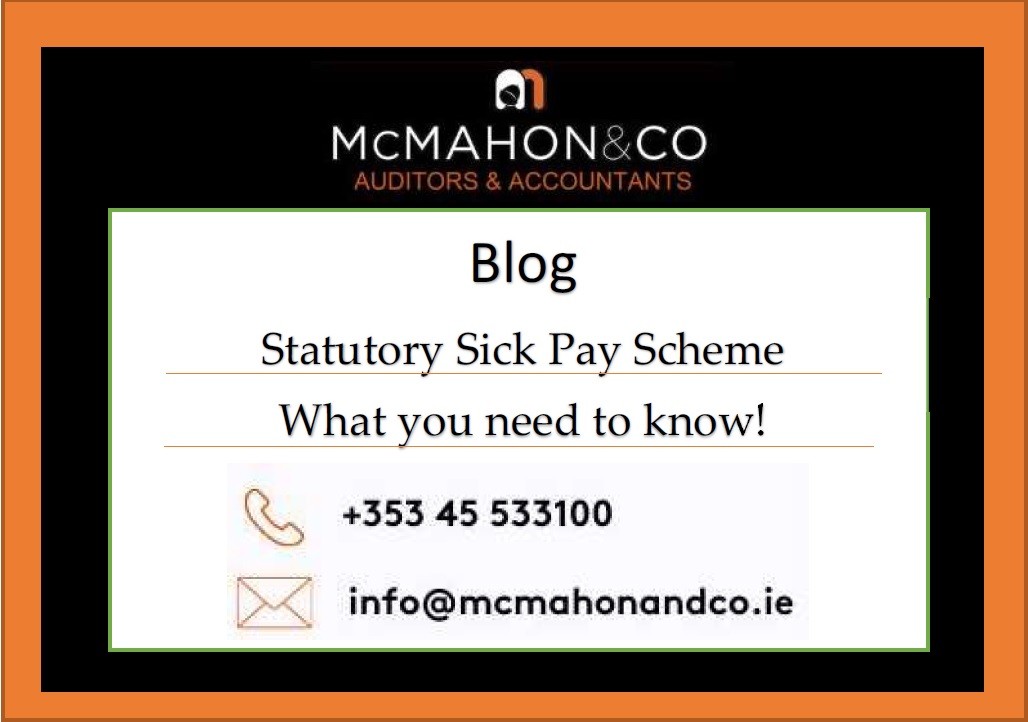 Statutory Sick Pay - What you need to know - McMahon & Co