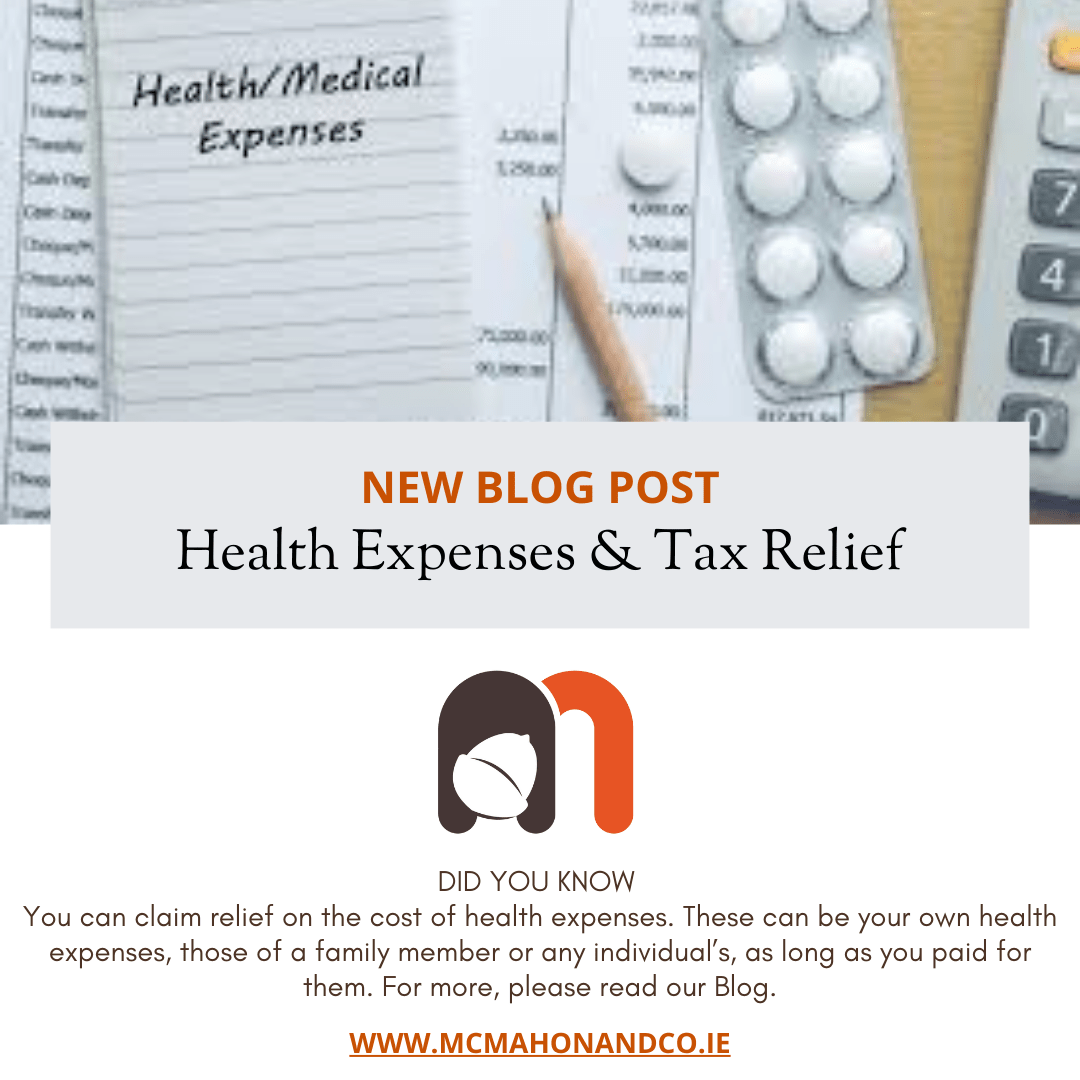 Health Expenses - Tax Relief - McMahon & Co
